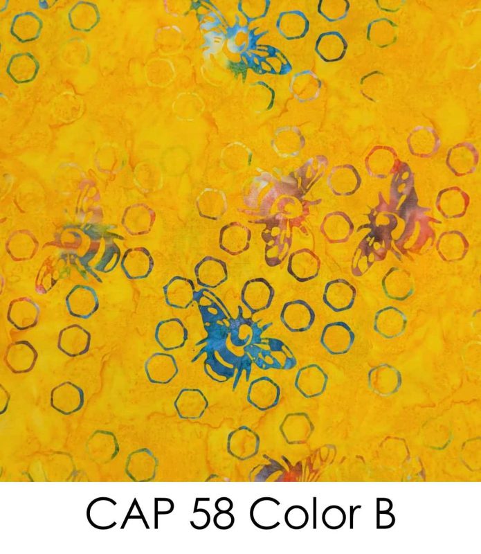 Stamp Patterns Cap 58 Color B - Batik Cinta